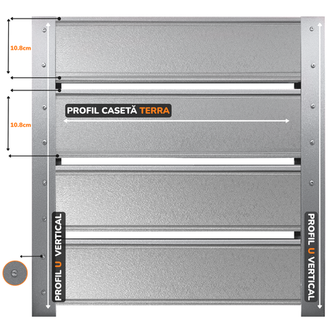 Gard orizontal TERRA